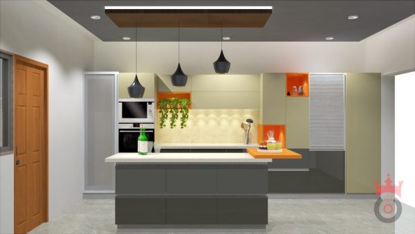 Best Modular Kitchen Ahmedabad - Hafele Modular Kitchen
