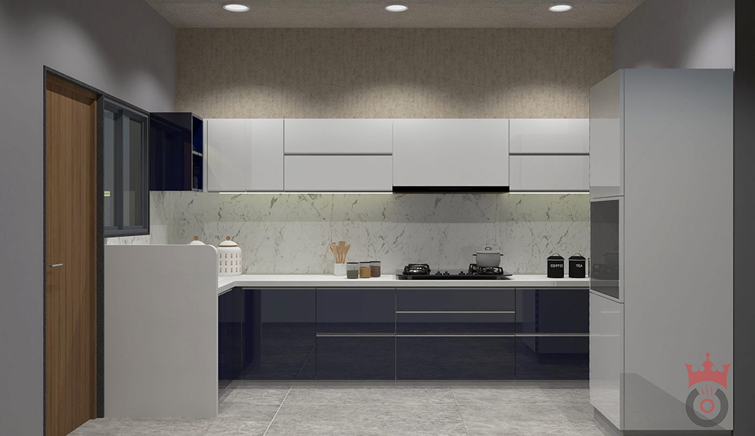 Portfolio » Modular Kitchens » Modular Wardrobe » Full Interior » CORONET