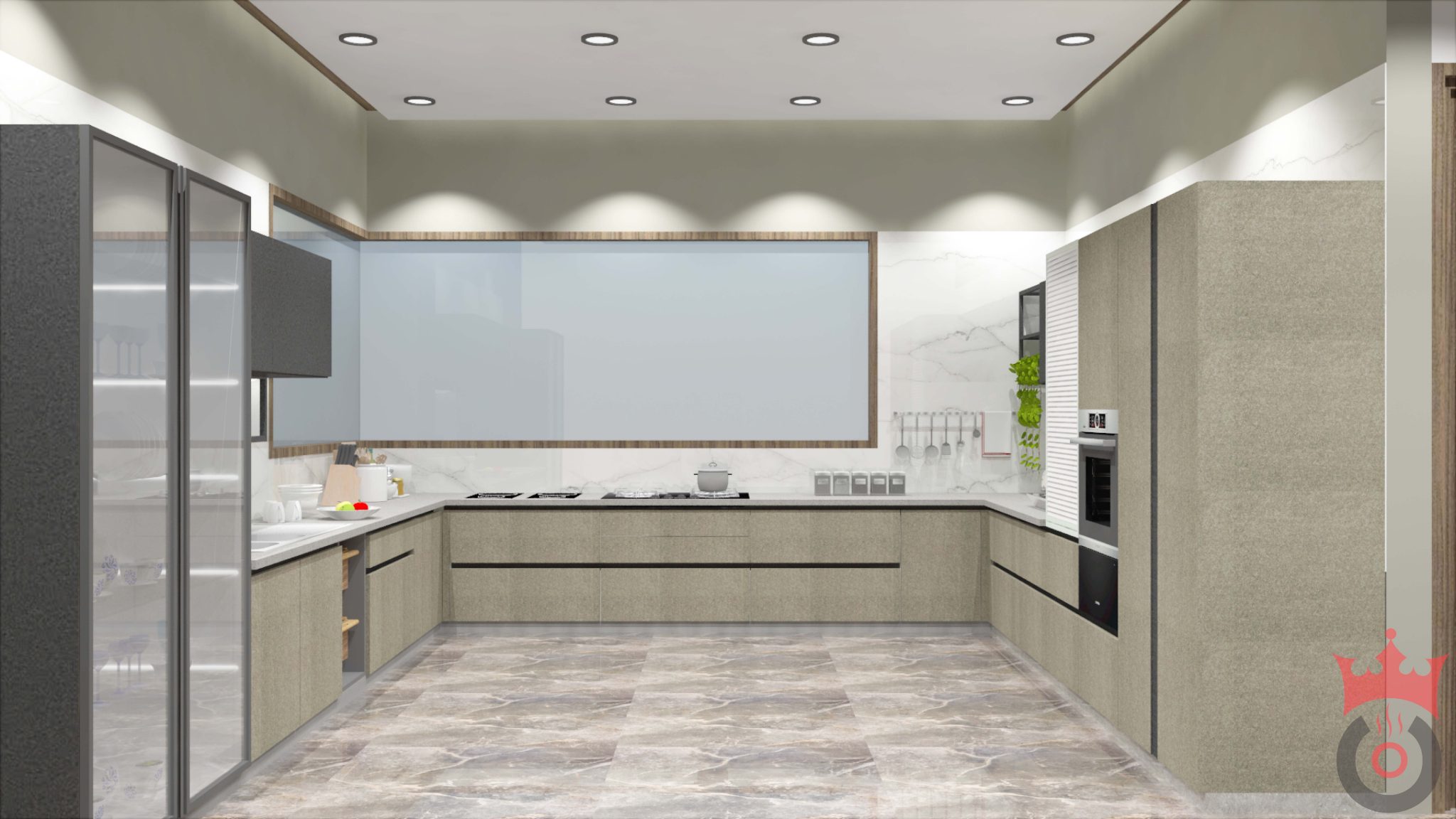 Best Modular Kitchen Ahmedabad - Hafele Modular Kitchen